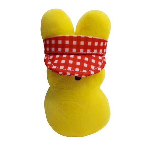 Peeps | Holiday | Peeps Yellow With Gingham Red White Visor Plush ...